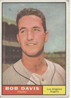 1961 Topps Bob Davis 246 Angels VG | eBay