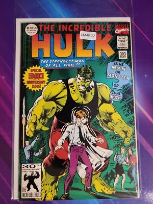 INCREDIBLE HULK #393 VOL. 1 HIGH GRADE MARVEL COMIC BOOK CM48-72 | eBay