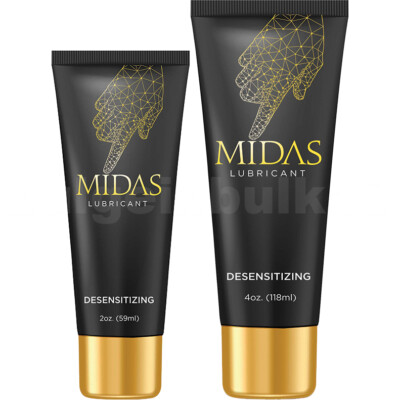 Midas Super Slick Anal Desensitizing Prolong Water Based Gel Lubricant ...