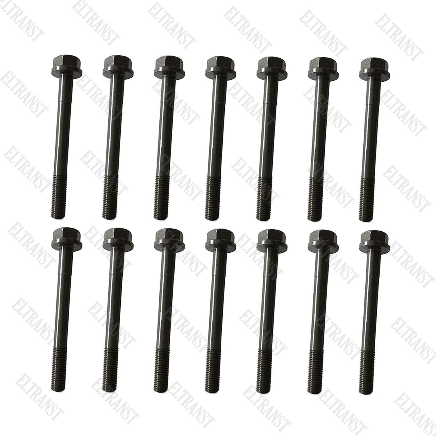 For Yanmar 3TNV88 3TNV84 Komatsu 3D78-1A 14x Cylinder Head Bolt 129150 ...
