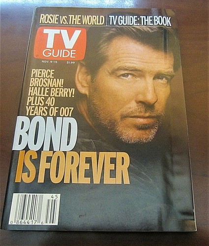 TV Guide / Bond Is Forever / November 9-15 2002 | eBay