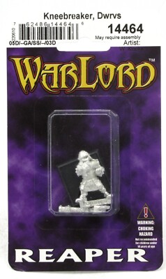Reaper 14464 Kneebreaker Dwarves (Warlord) Dwarf Warrior Fighter with ...