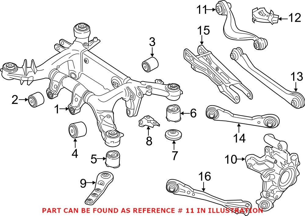 Genuine OEM Suspension Control Arm for BMW 33326883339 | eBay