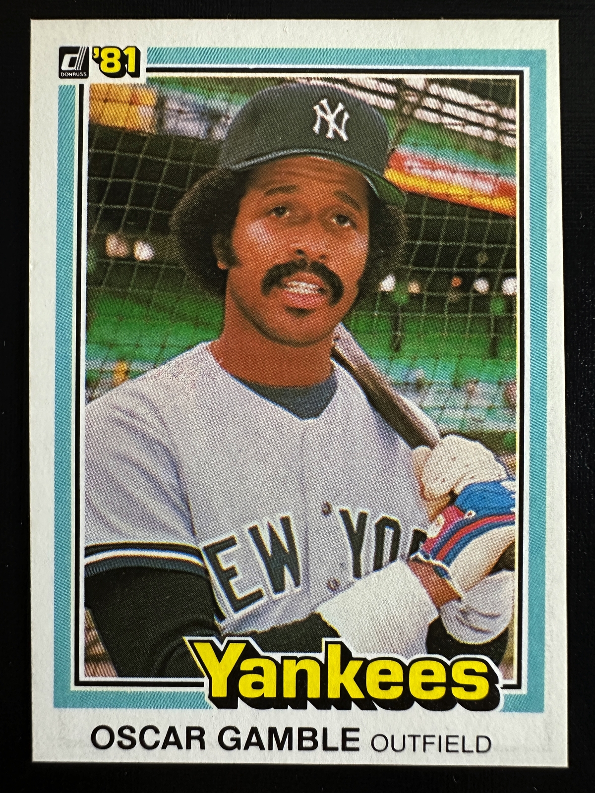 Oscar Gamble 1981 Donruss Baseball Card New York Yankees #229 | eBay
