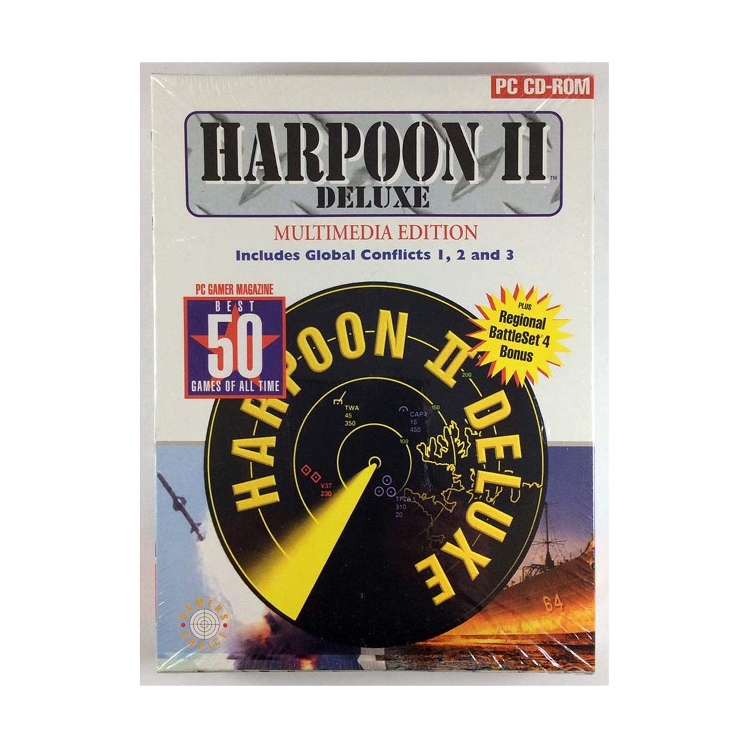Expert Computer Game Harpoon II Deluxe (Multimedia Ed) SW (New ...