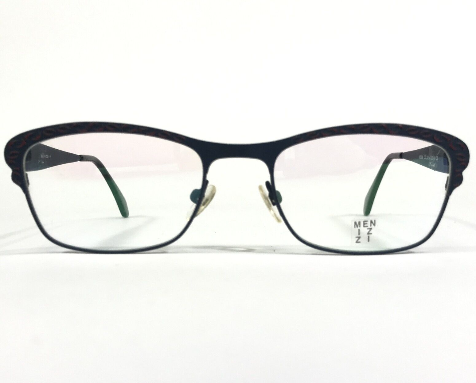 Menizzi Kids Eyeglasses Frames M3036 COL.02 Blue Red Rectangular 47-18 ...