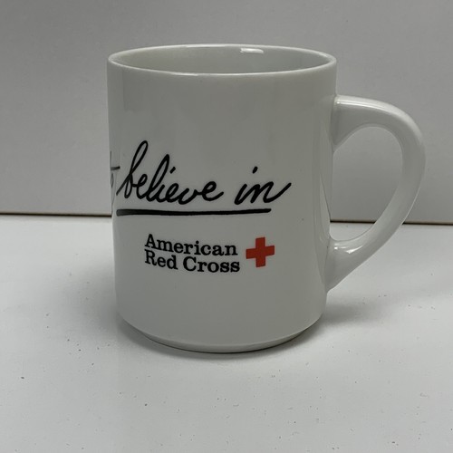 American Red Cross Coffee Mug Something To Believe In White | eBay