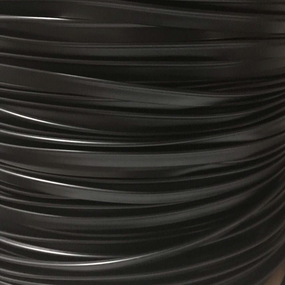PVC Vinyl Piping Trimming Lip Cord Upholstery 3/8" Black Matte 5 yds ...