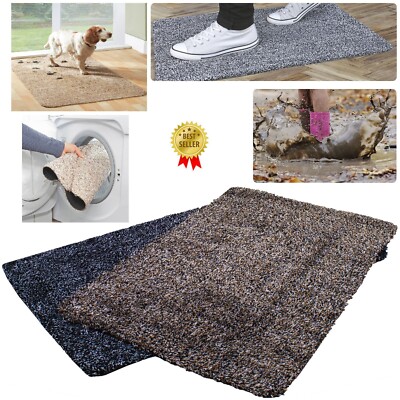 Super Absorbant Magic Mat Door Mat Microfibre Clean Step Washable ...
