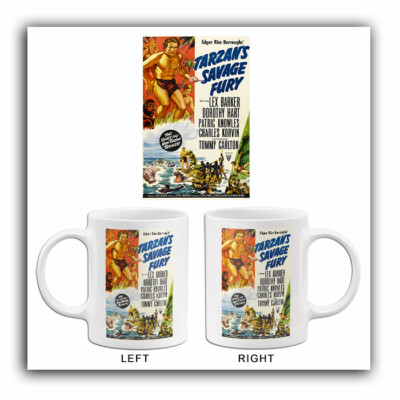 Tarzan's Savage Fury - 1952 - Mug | eBay