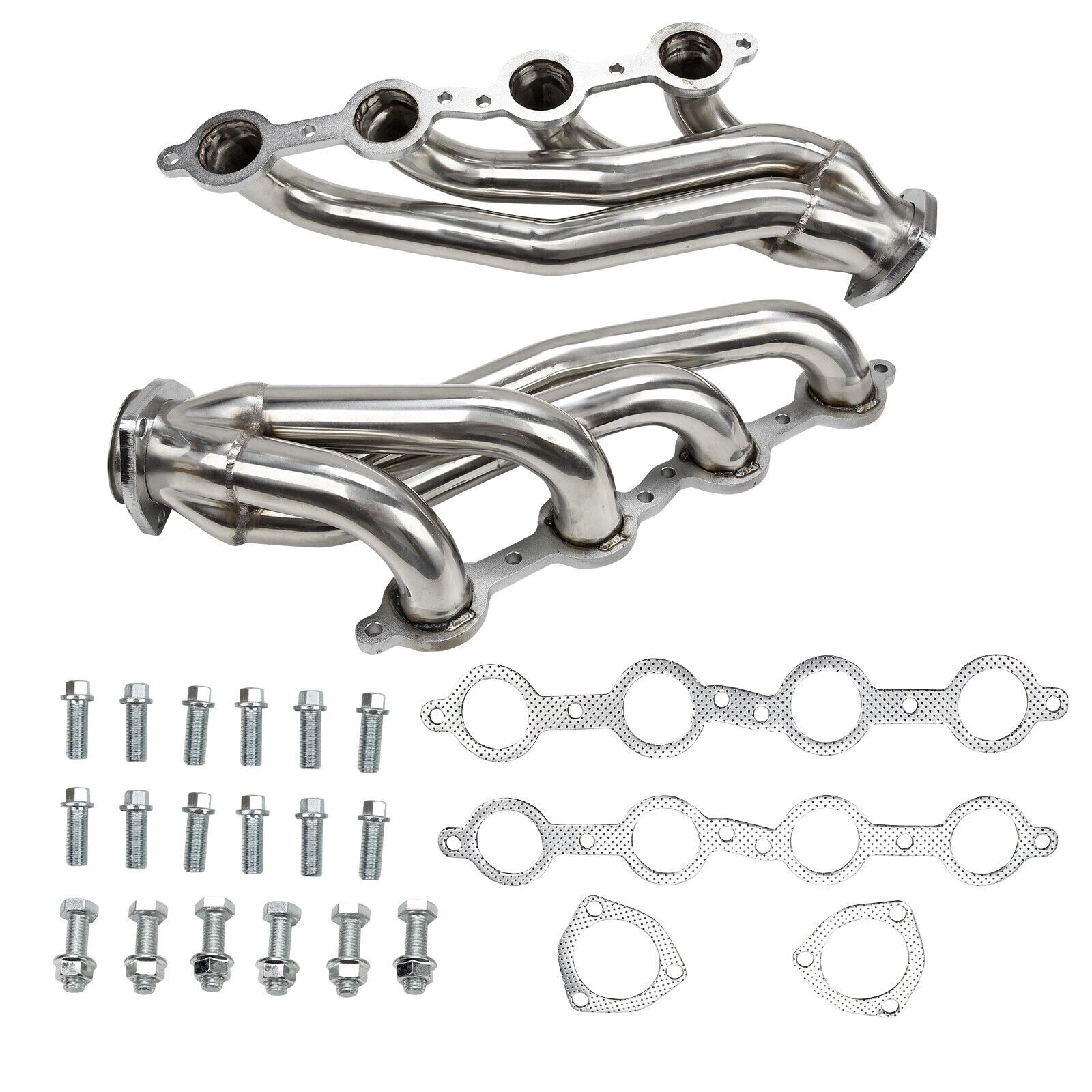Stainless Steel Shorty Headers For Chevy LS1 LS2 LS3 LS6 LS7 Chevelle ...