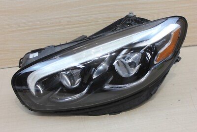 17-20 SL CLASS SL500 HEAD LIGHT HEADLIGHT FULL LED DRL ADAPTIVE AFS LH ...