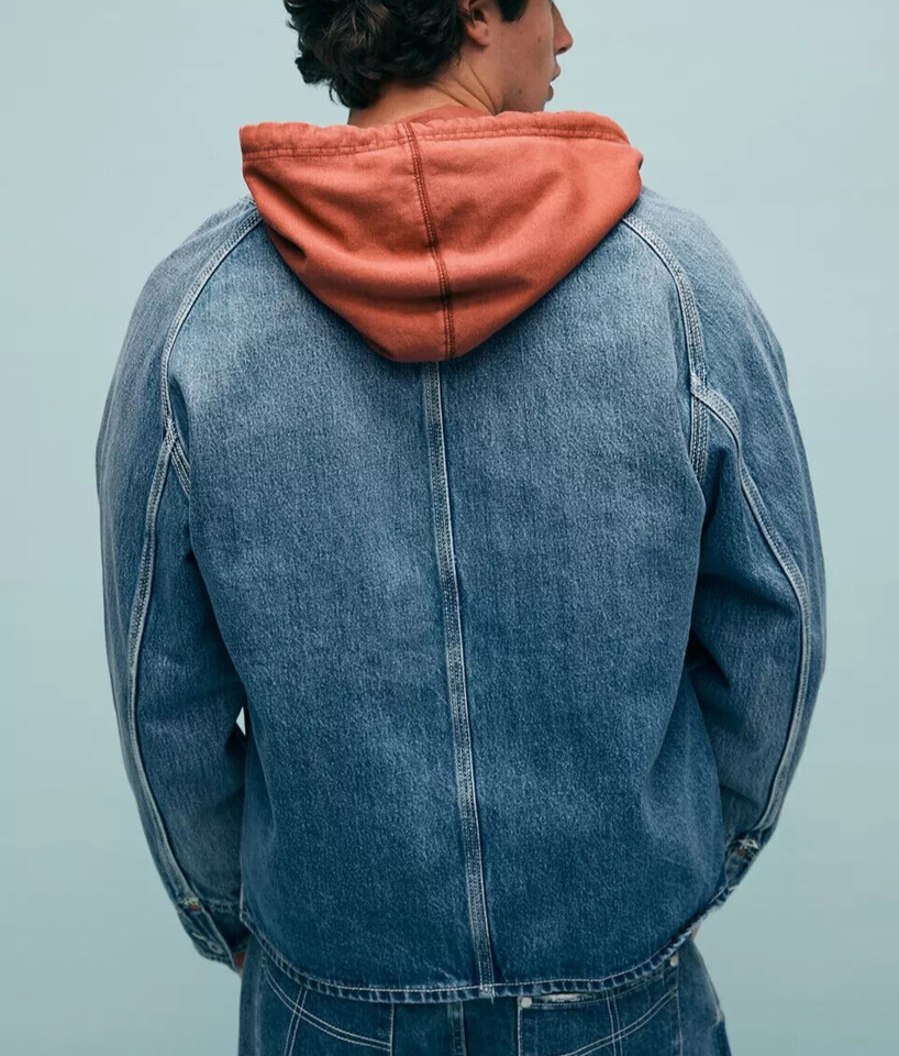 *NEW* Size XXL - LEVIS Mens Union Engineer Jacket Denim Cardigan Chore ...