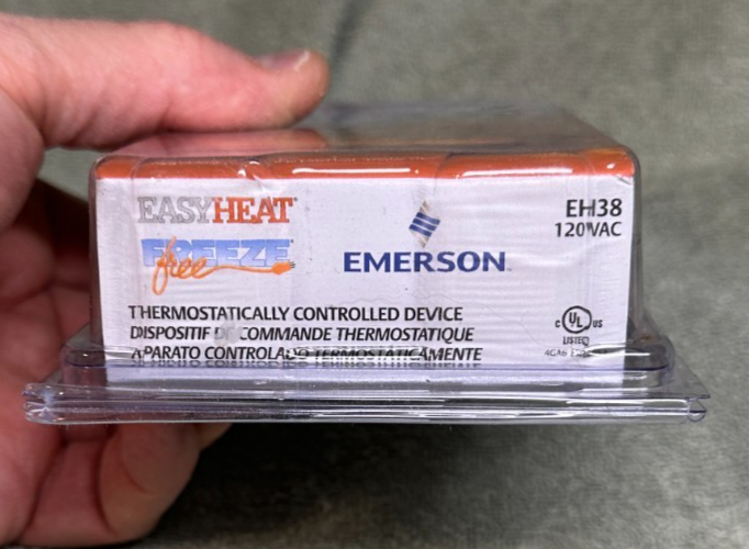 EASY HEAT EH38 Thermostatically Controlled Device. NEW Sealed | eBay