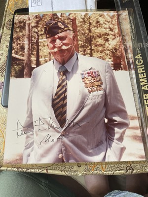 Col. LEWIS L. MILLETT USA Korean War Medal of Honor MOH Signed Photo | eBay