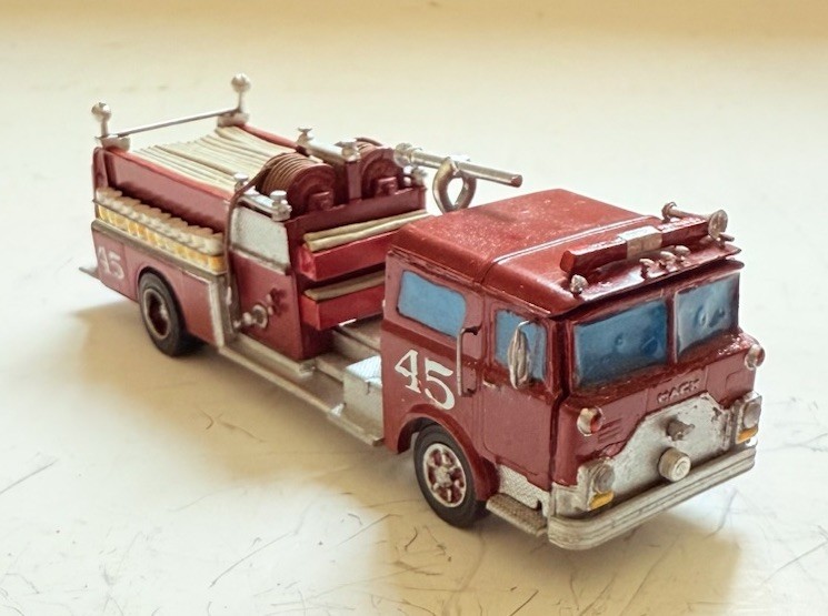Fire Truck Lovers! Scratch Built HO Fire Truck. MUST SEE DESCRIPTION ...