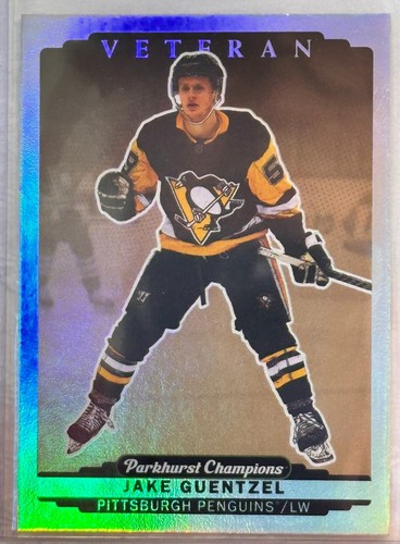 2022-23 JAKE GUENTZEL Parkhurst Champions VETERAN GOLD RAINBOW Card ...