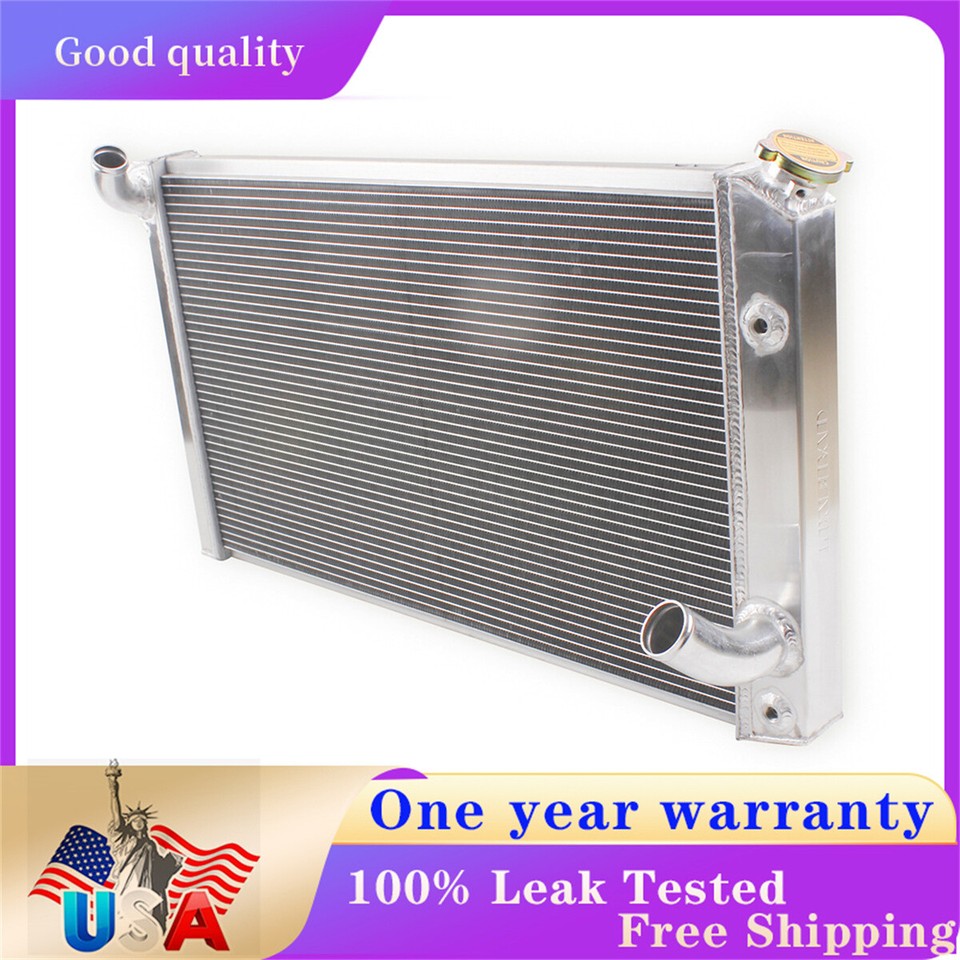 3Row Aluminum Radiator for 1973-1976 Chevy Corvette V8 5.7/7.4 Base C3 ...