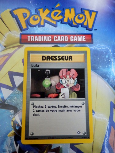 CARTE POKEMON WIZARD RARE Lula 87/111 NEO GENESIS 2001 PCA? proche du ...