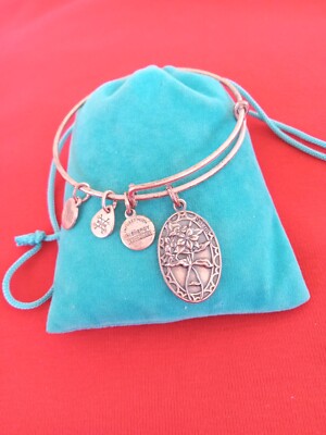 Alex and Ani FRIEND Loyal Inspiring Supportive Charm Bangle Rose Gold ...