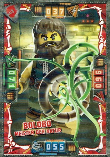 LEGO Ninjago Series 4 TCG Trading Cards Card #67 Bolobo Master of ...
