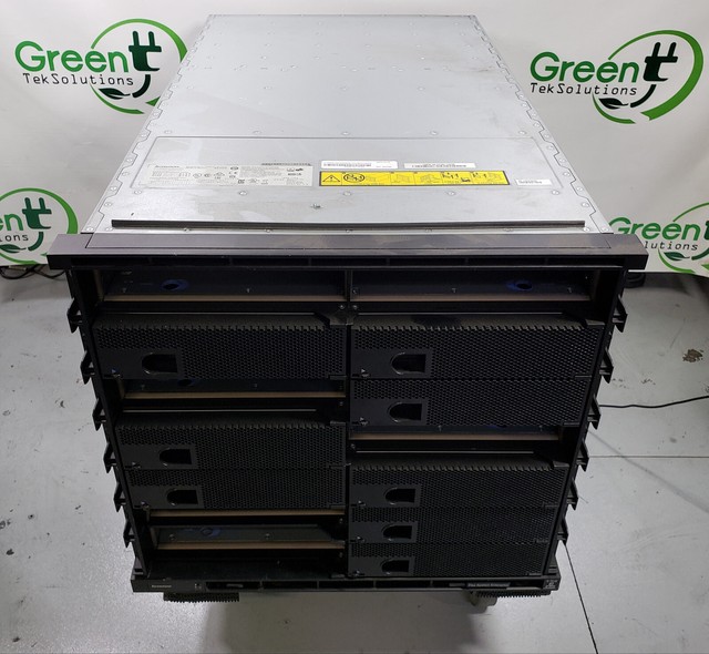IBM 8721-hc1 Flex System Enterprise Chassis W/ 6x Power Supply 8x Fan ...