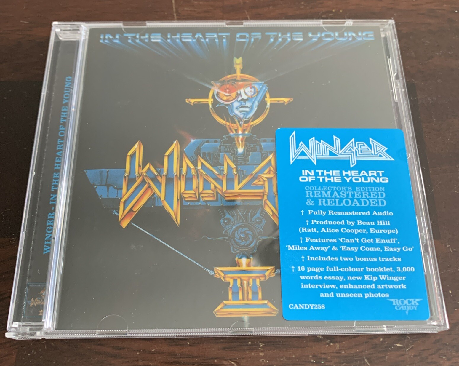 In the Heart of the Young by Winger (CD, 2014) Rock Candy Remaster ...