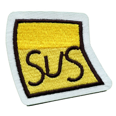 SUS Sticky Note Embroidered Iron On Patch | eBay
