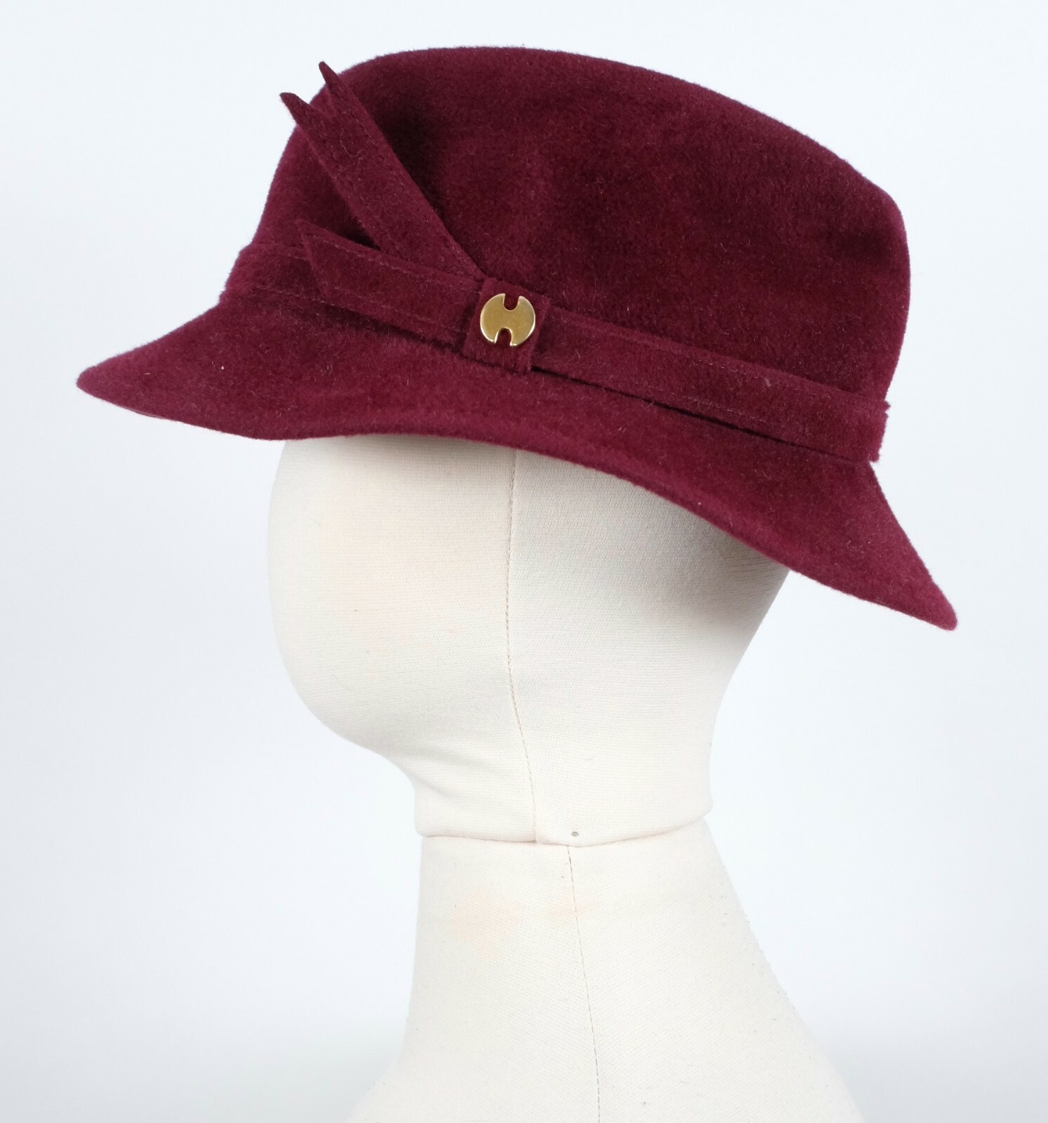 Vintage Halston for Launcelot Hat 1970’s ultrasuede f… - Gem