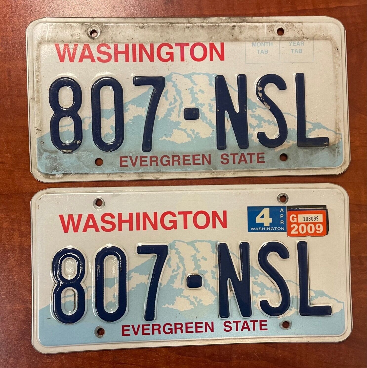 Washington state license plates 2009 sticker | eBay