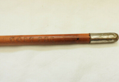 An Original Military Plain Topped Swagger Stick Officers Cane (5438 ...