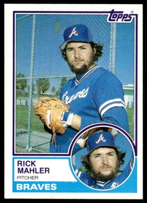 1983 Topps Baseball Card Rick Mahler Atlanta Braves #76 | eBay