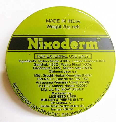 4 x Nixoderm Cream 20g For Skin Problems Eczema Ringworm Blemishes ...