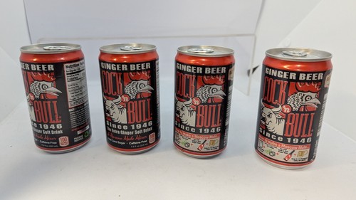 Cock n Bull Ginger Beer 4 Pack 7.5oz Soda Cans Ideal Mixer & Cocktails ...