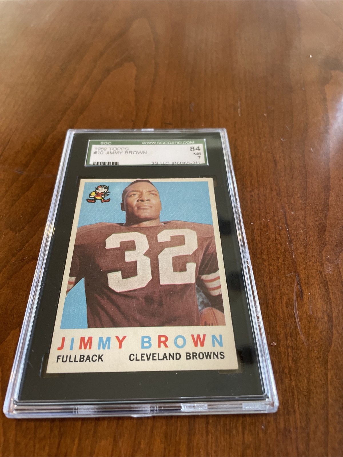 1959 Topps Football #10 Jimmy Brown SGC 7 | eBay