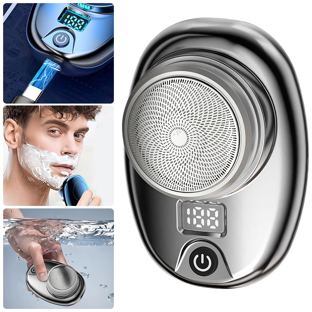 Mini Shaver USB Rechargeable Pocket Sized Portable Electric Shaver ...