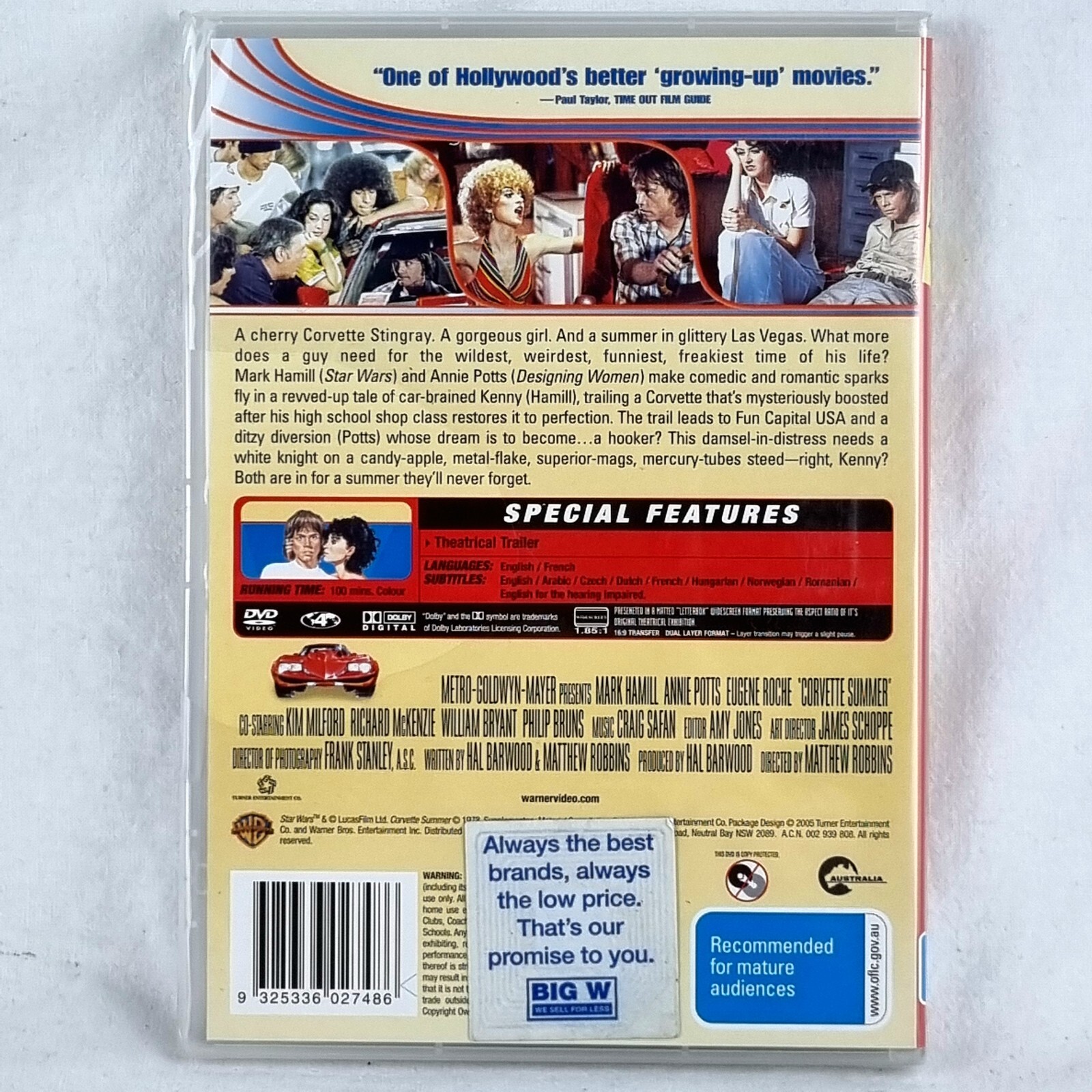 Corvette Summer (DVD, 1978) for sale online | eBay