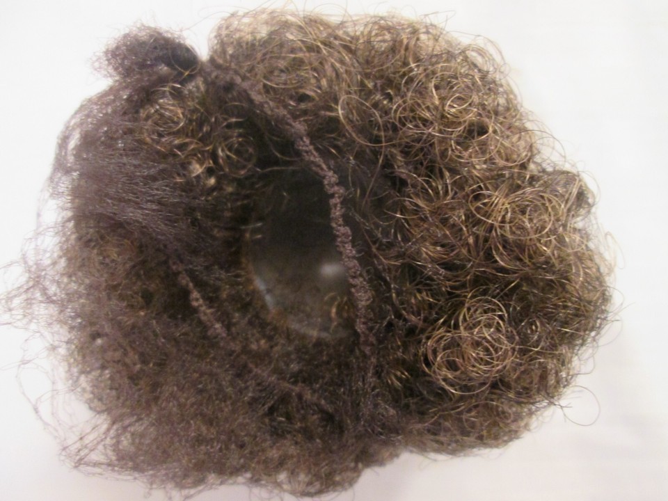 Barbie You Create Basics 2025 Curly Short Brunette Wig from Kit #3 ...