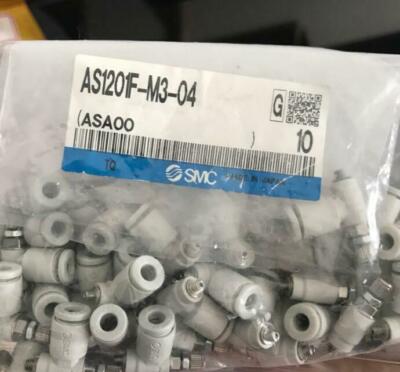 10PC New SMC AS1201F-M3-04 Speed Control Valve Free Shipping | eBay