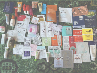 LOT OF 10 HIGH-END SKINCARE SAMPLES TRAVEL-SIZED & PACKETS RANDOM NO ...