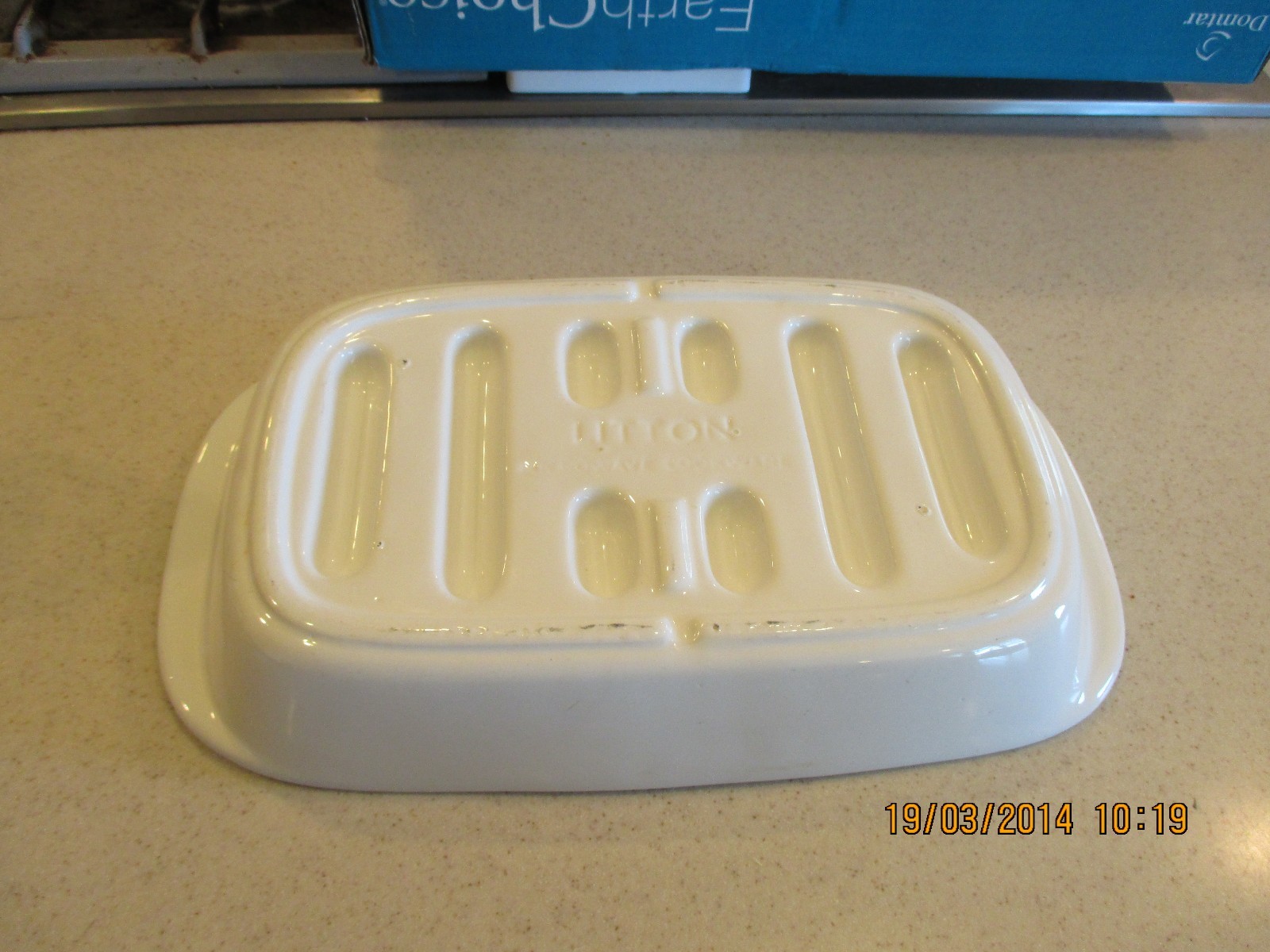 Vintage Litton Microwave Cookware Ceramic Casserole Dish | eBay