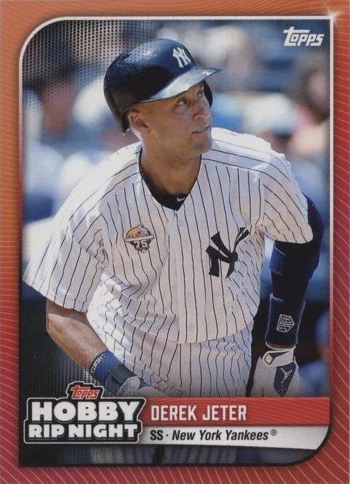 2024 Topps Hobby Rip Night - Derek Jeter #26 Red for sale online | eBay