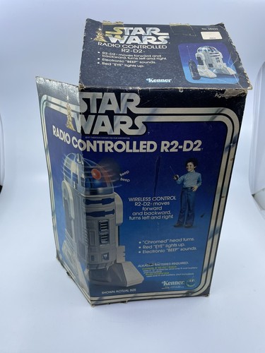 Vintage 1977 Kenner Star Wars Radio Controlled R2-D2 W/ Remote & Box | eBay
