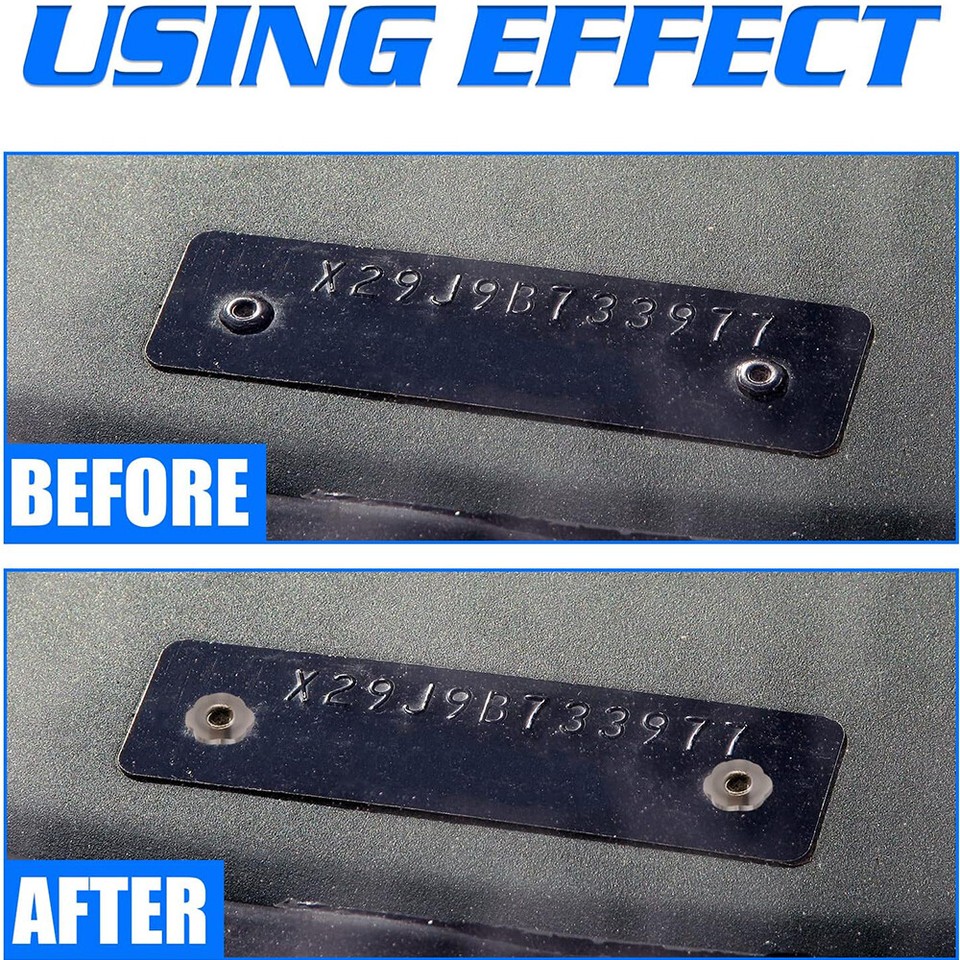 4 Pair Nos Dash Rivets Stainless Steel for GM Ford Chrysler AMC VIN ...