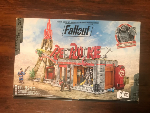 Fallout Red Rocket Truck Stop Mega Bloks Construx Building Block (In ...