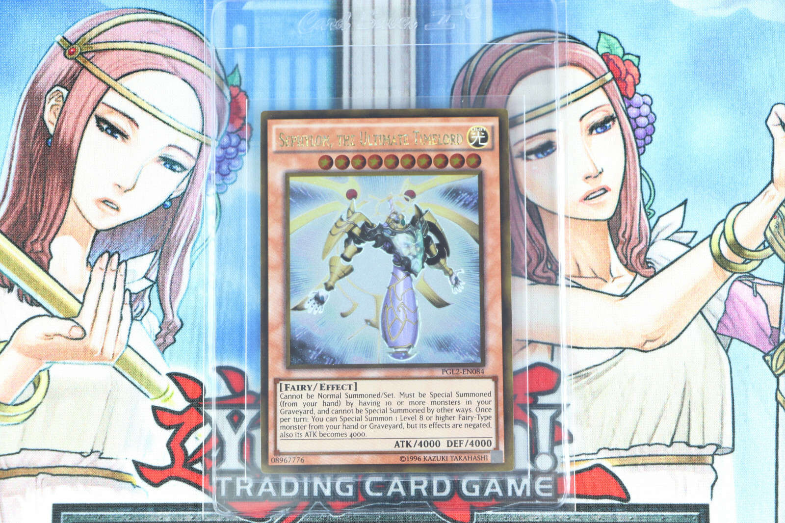 Yugioh Sephylon, the Ultimate Timelord PGL2-EN084 Unl Edition Gold Rare ...