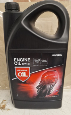 Genuine Honda Motorcycle Engine Oil 10W30 4L Semi-Synthetic | eBay