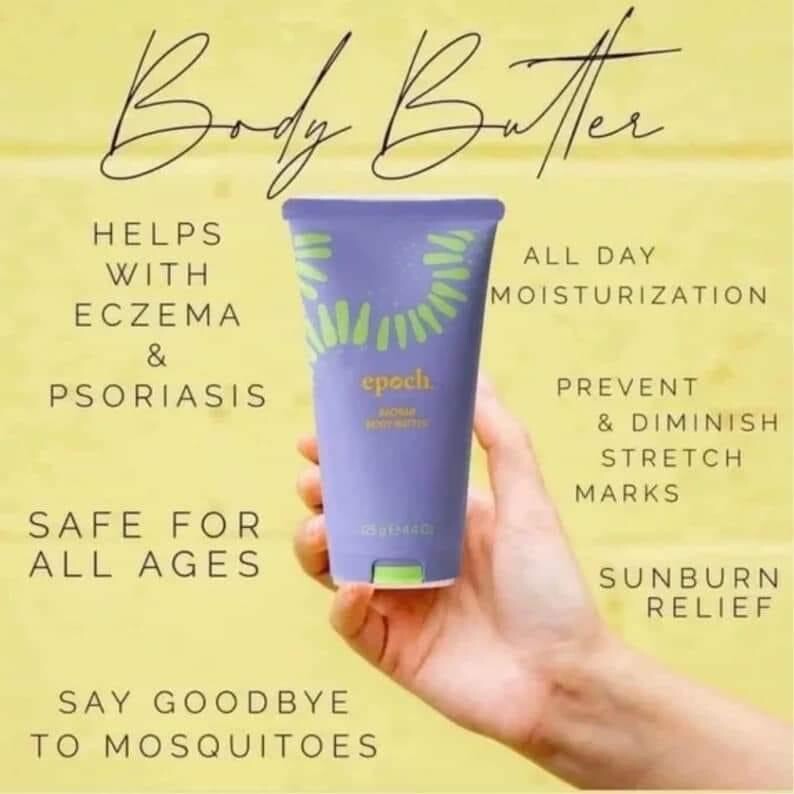 Epoch Baobab Body Butter Vanilla Cupcake🧁 Sunburn, Diaper Rash, Skin ...