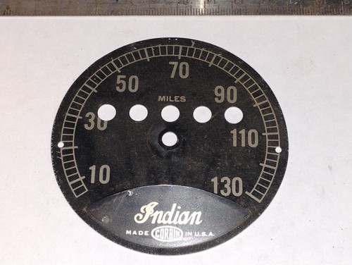 indian motorcycle speedometer face 130 mph basic | eBay