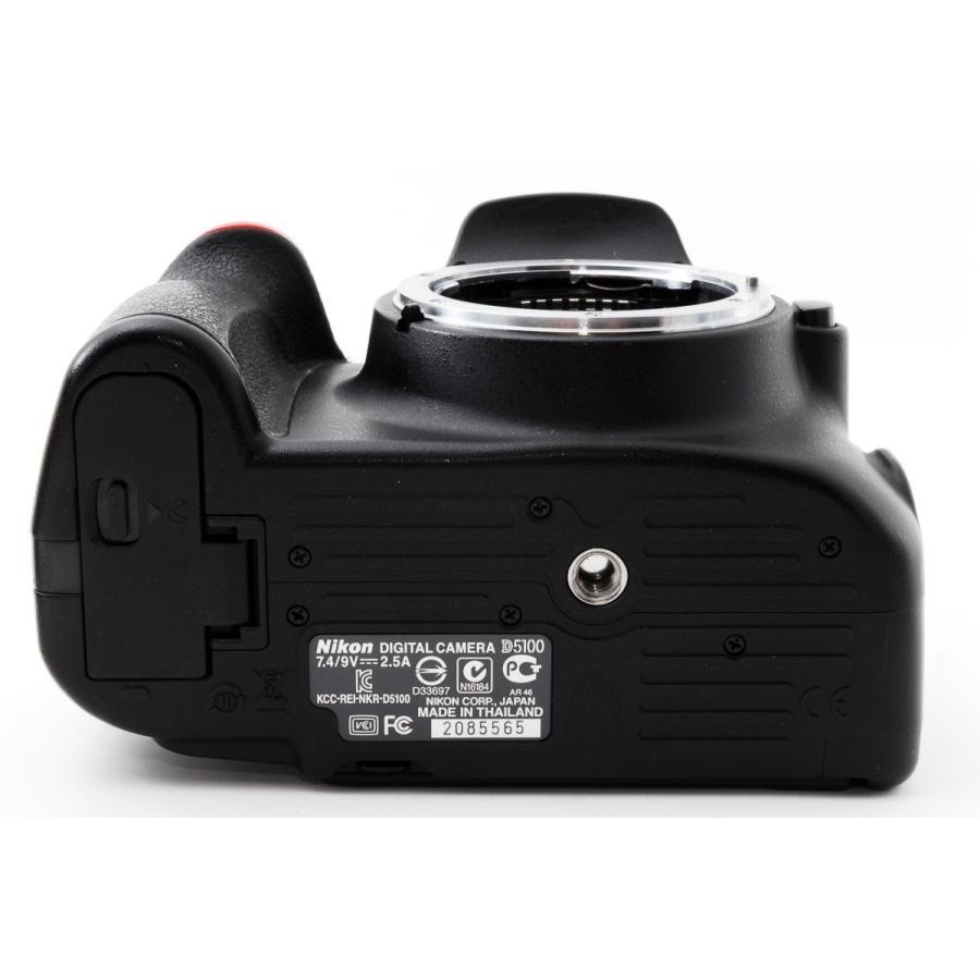 Nikon D5100 Digital Camera Lens Kit Used with New SD Card Ready to Use ...